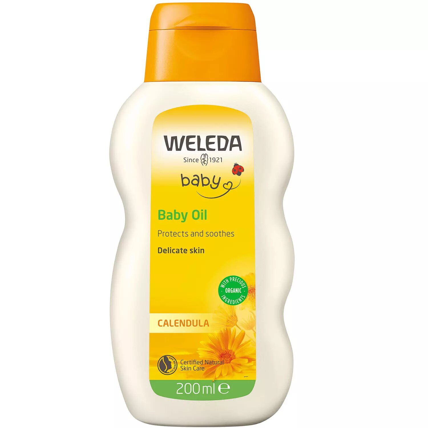 Масло WELEDA с календулой для младенцев с нежным ароматом 200 мл
