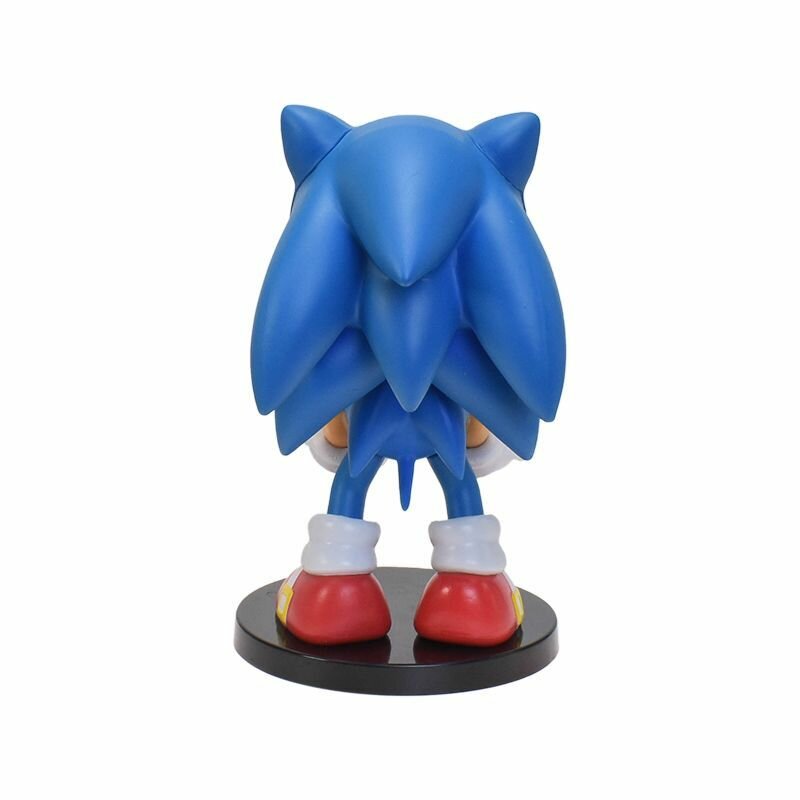 Ежик Соник Игрушки-фигурки Коллекционная модель Sonic the Hedgehog 18 cm / Держатель для телефона Grip Соник