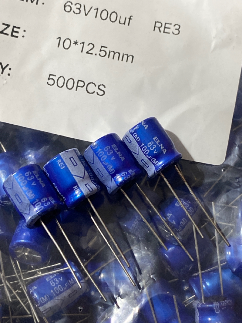 ELNA RE3 Серия 100UF 63V Аудио Электролитические Конденсаторы 10*12 10шт цена
