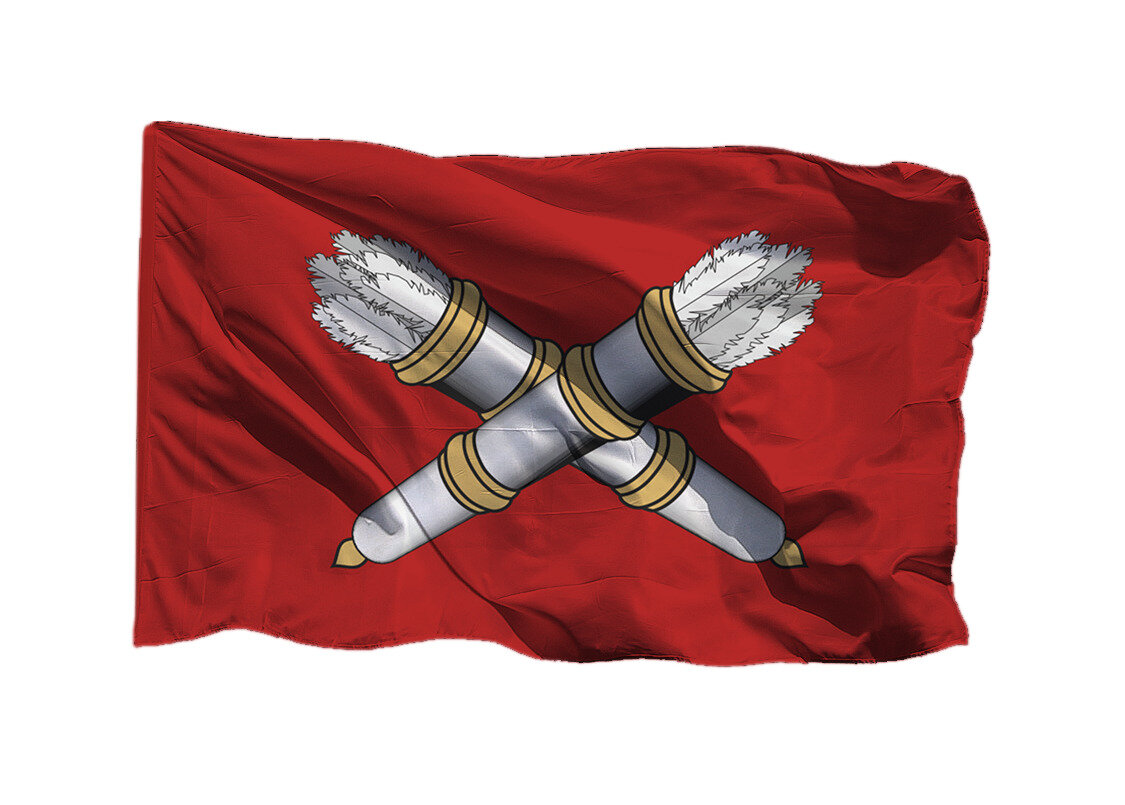 Флаг Белебея на шёлке, 70х105 см - для ручного древка