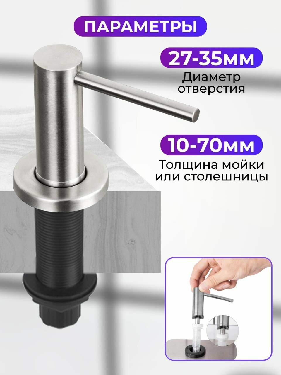 Диспенсер для мыла — фото 1