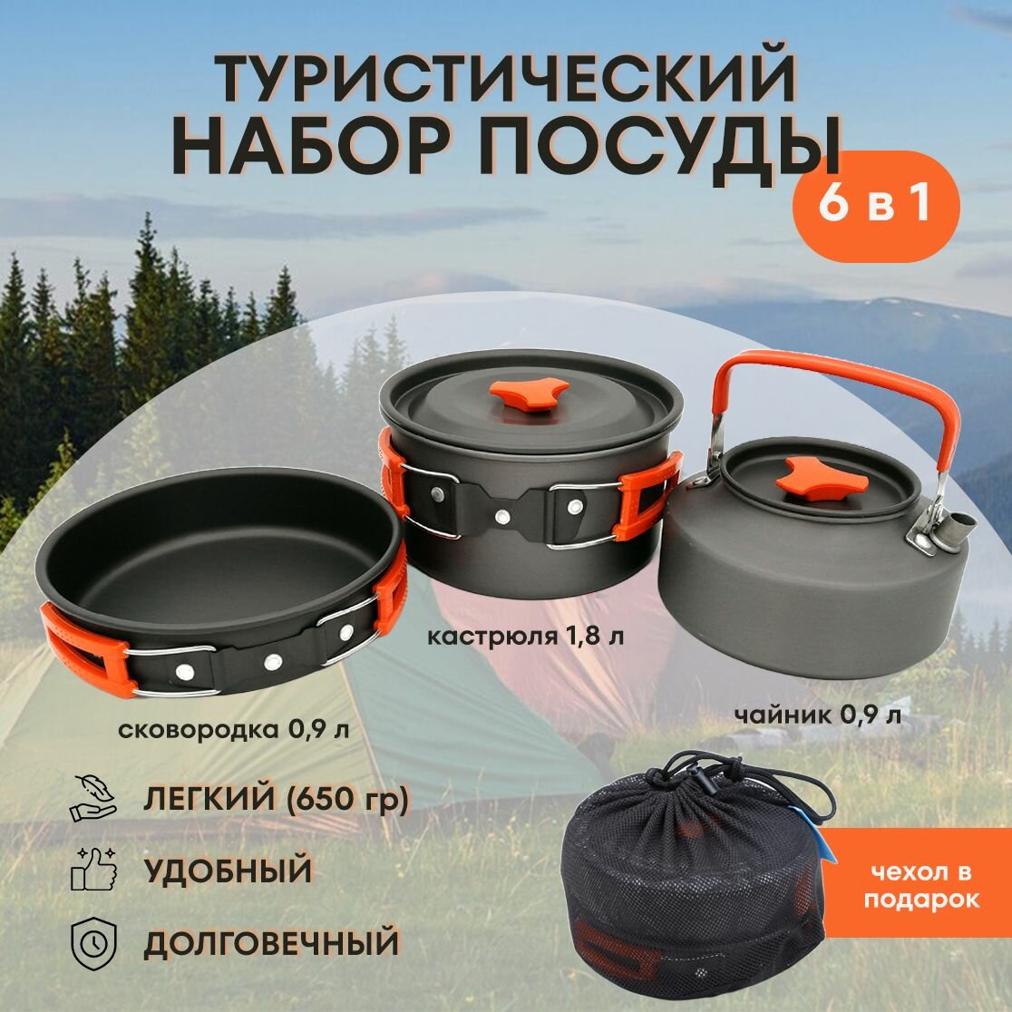 Набор туристической посуды