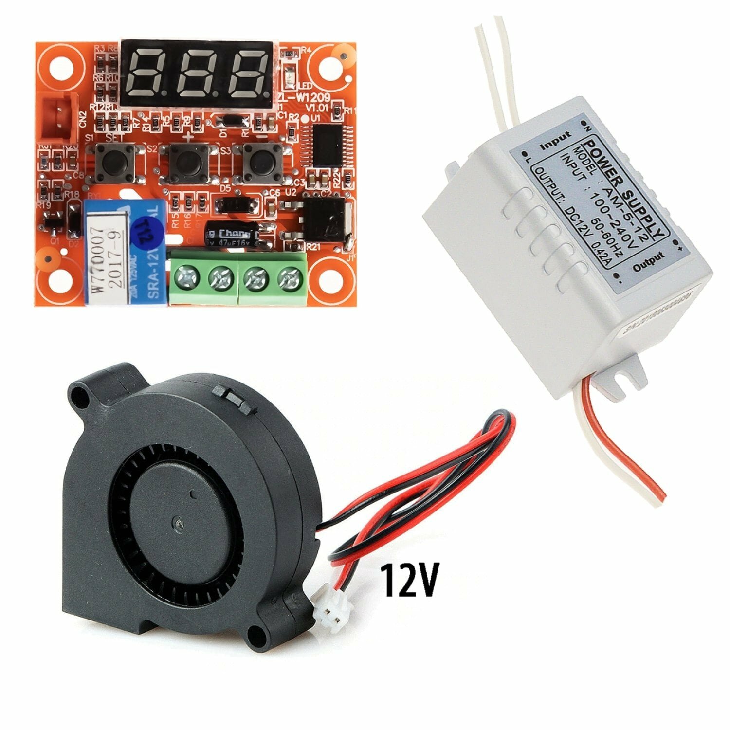 Комплект "Проветривание инкубатора №1"
