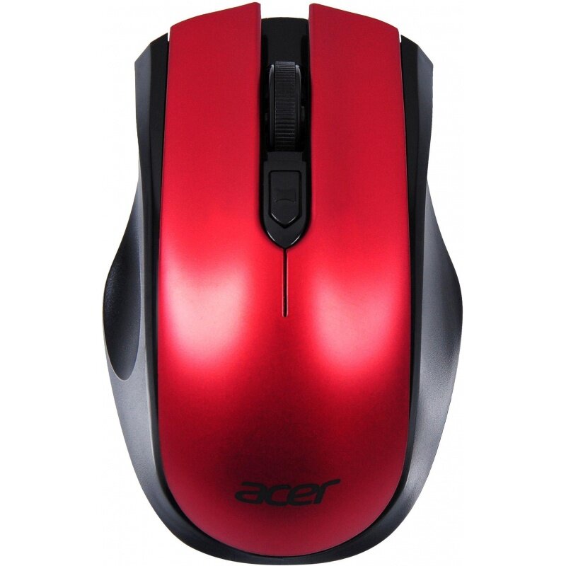 Компьютерная мышь Acer Беспроводная, OMR032, черно-красная (ZL. MCEEE.009)
