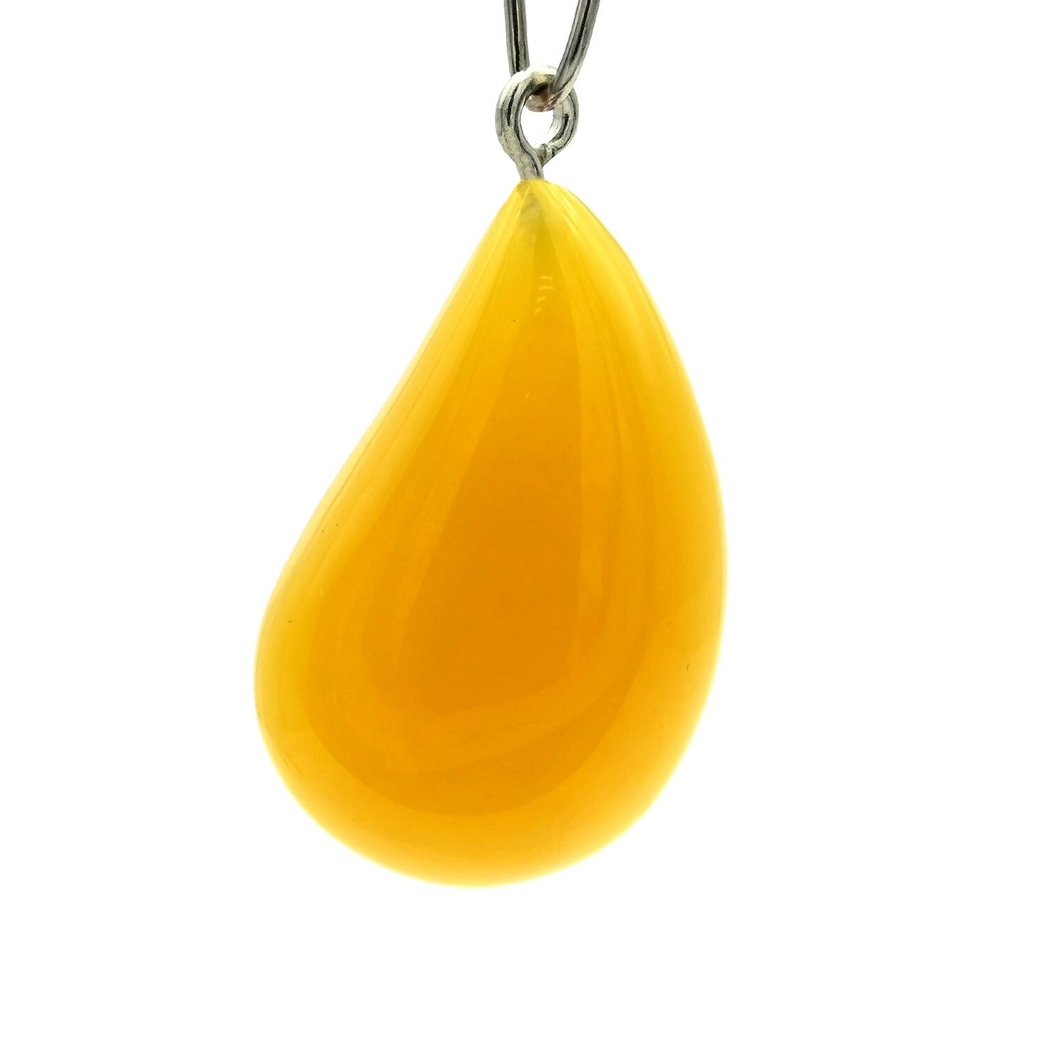 Подвеска, янтарь синтетический