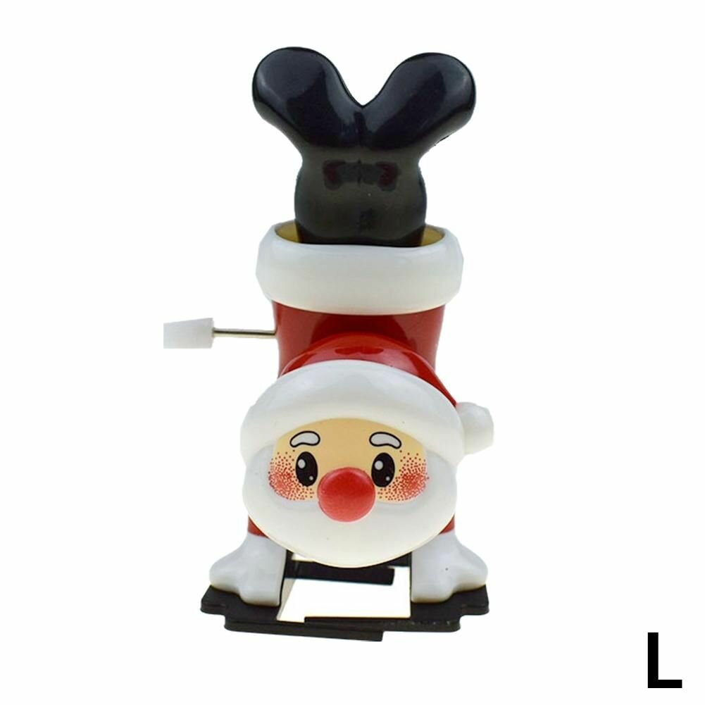 Сборные ветрозащитные игрушки с механическим движением: Санта Клаус, снеговик, северный олень - идеальный подарок к Новому году