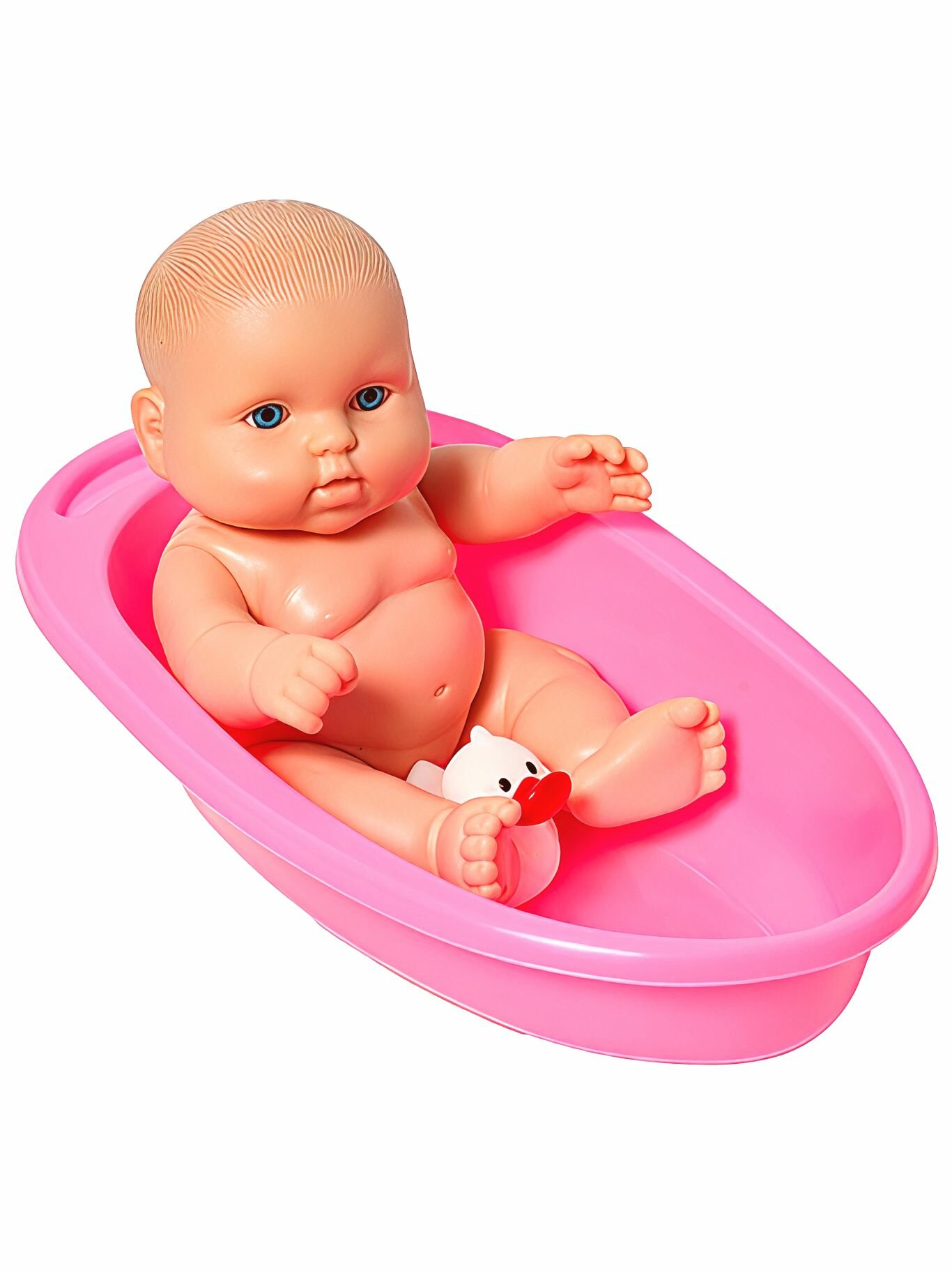 Кукла пупс в ванночке, детский игровой набор, классическая куколка-карапуз для девочек, игрушечный младенец для сюжетно-ролевых игр, развивающая игрушка для малышей, 20 см.