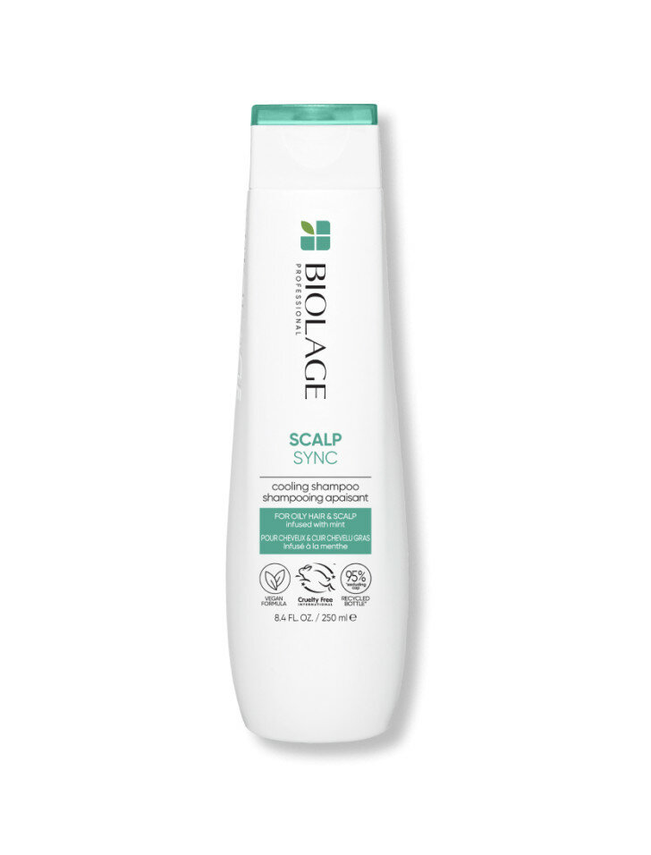 Biolage Шампунь Scalpsync Очищающий шампунь для жирных и нормальных волос, 250 мл