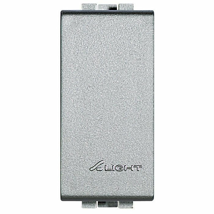 Заглушка BTicino LivingLight NT4950, IP20, скрытый монтаж Алюминий