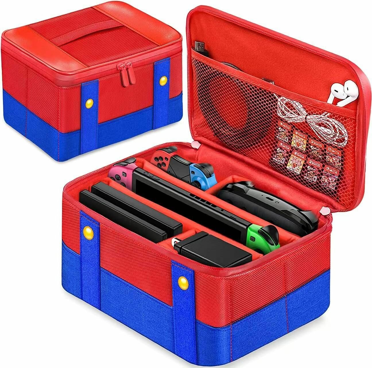 Nintendo Switch старый, Марио, красный Сумка для хранения игровой консоли