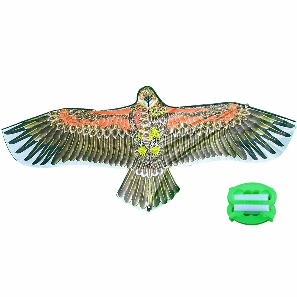 Воздушный змей в форме орла 110 см С 1*30м стропой для воздушного змея