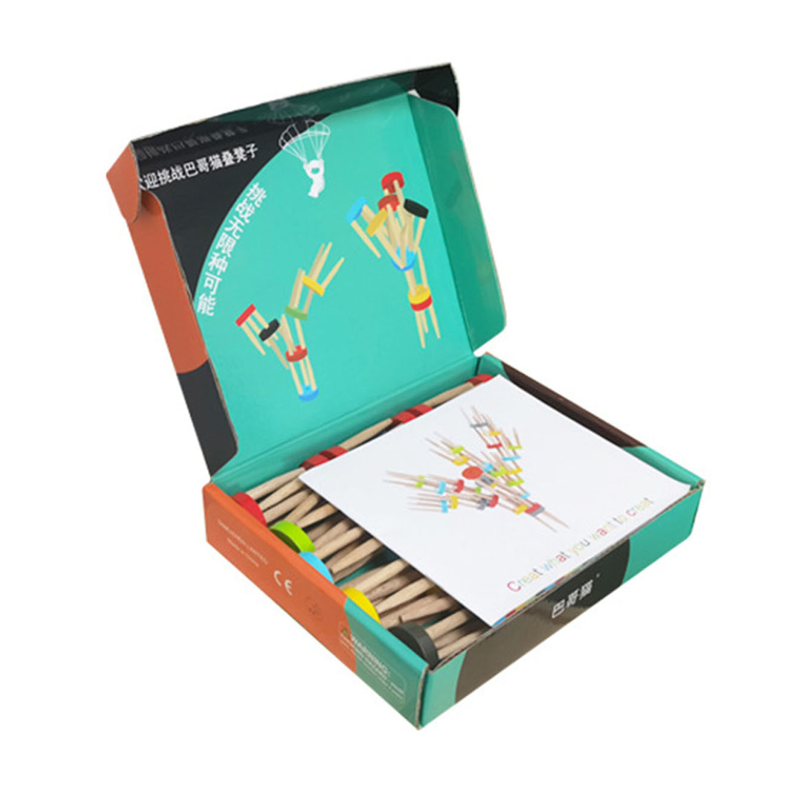 Штабелирующие Стулья Игрушки для Детей Деревянные Балансировочные Блоки для Дошкольников, Обучающих Мелкую Моторику, Подарки Детям На День Рождения