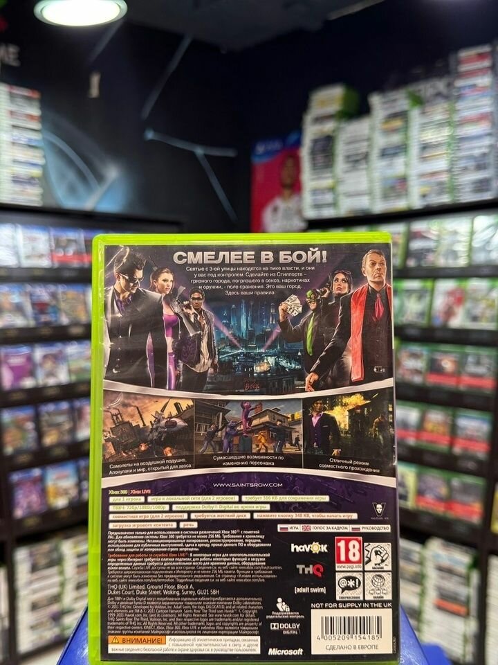 Игра Saints Row: The Third (Xbox 360) (Box) — фото 1