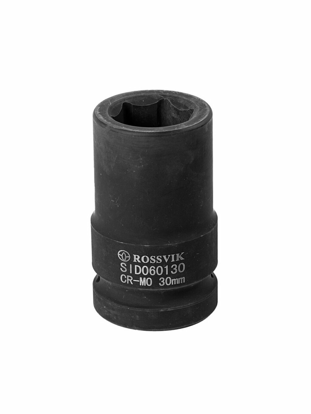 Головка торцевая ударная 1" (30) "Rossvik" (высокая, 6 граней)