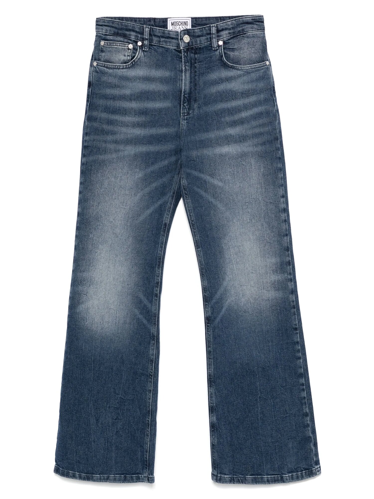 Джинсы Джинсы с эффектом потертости 