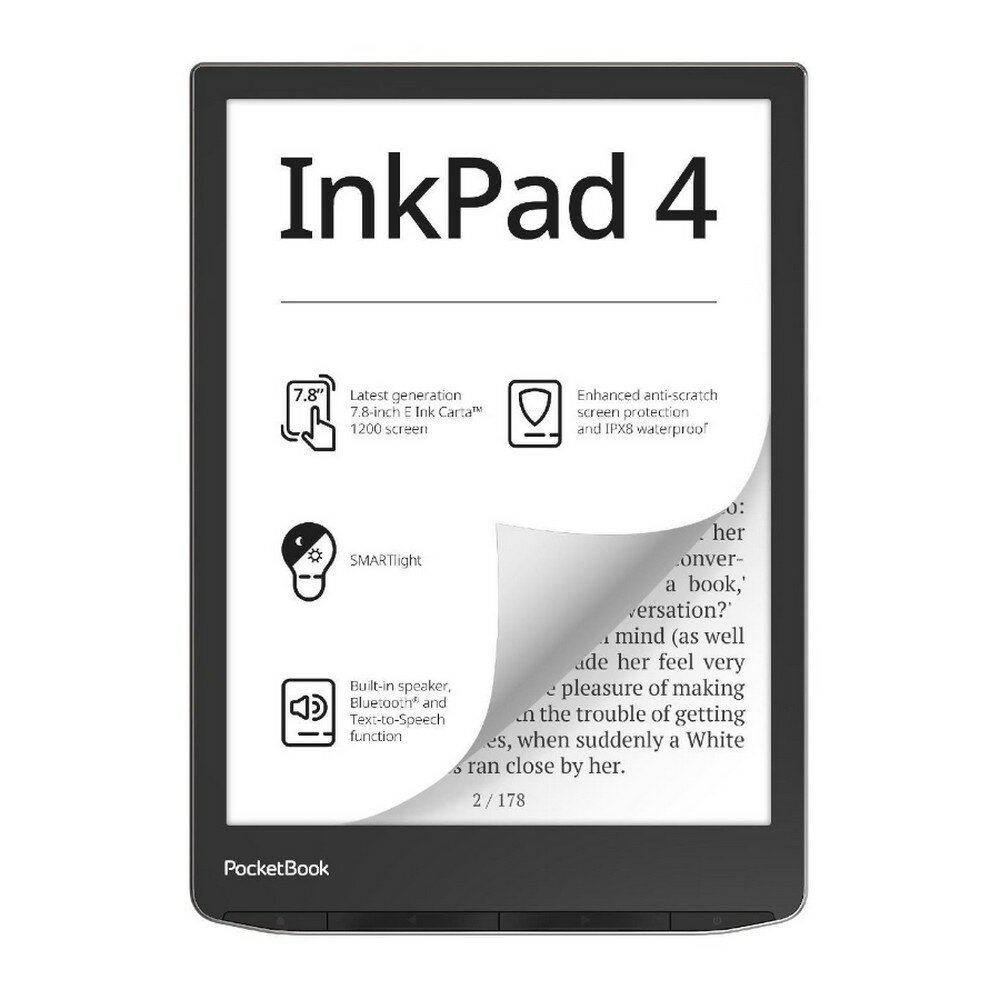 Электронная книга POCKETBOOK 743G Ink Pad 4 32Gb Stardust silver (PB743G-U-WW)