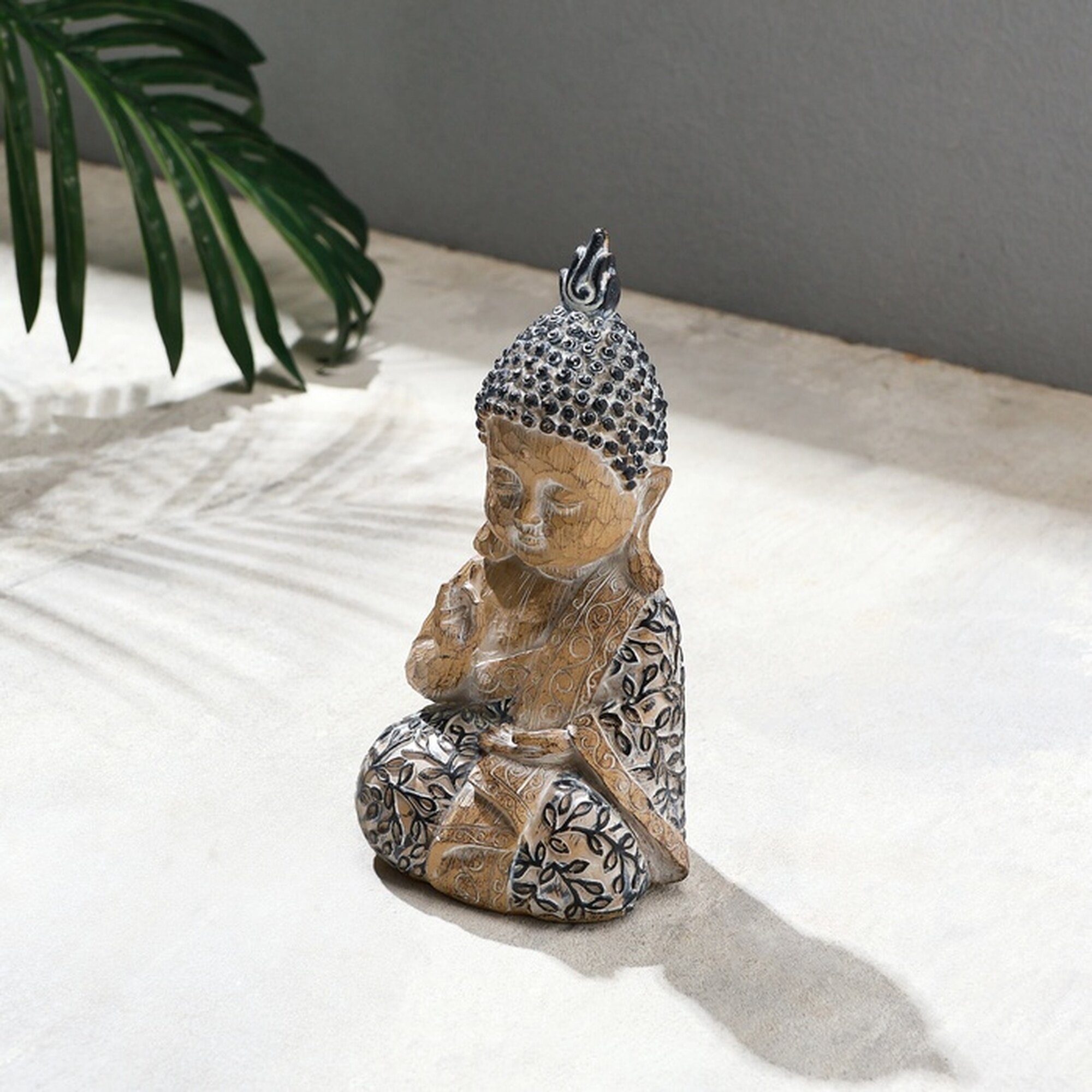 Фигурка полистоун TAKE IT EASY «Будда: приветствие», 9×9.5×17 см
