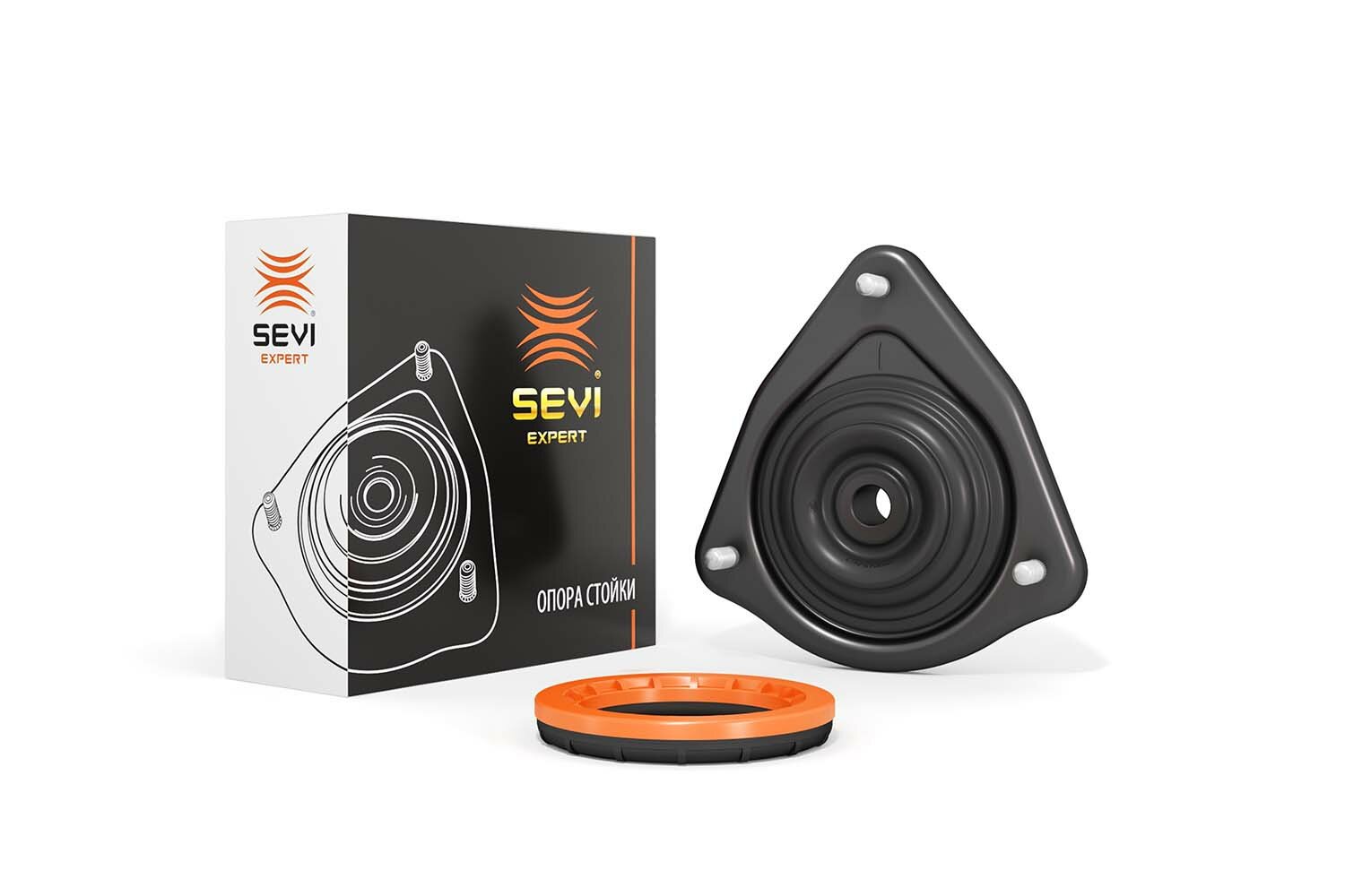 Опора передней стойки 2190 (под ЭУР) "сэви-эксперт" 2190-2902820-10-01ЭТ (1130)