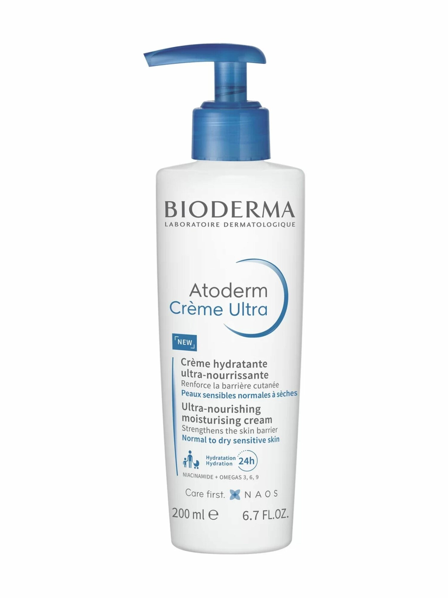 BIODERMA Восстанавливающий крем для лица и тела Atoderm Creme Ultra (200 мл)