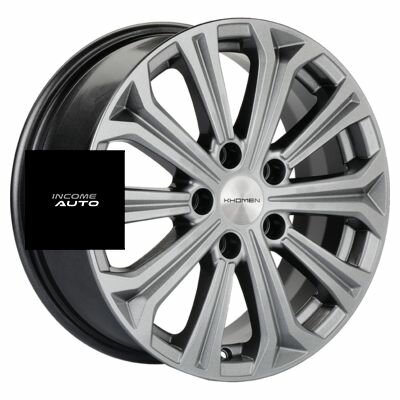 Колесный диск Khomen Wheels KHW1610 (Astra) 6x16 5x115.0 ET41 D70.2 серый