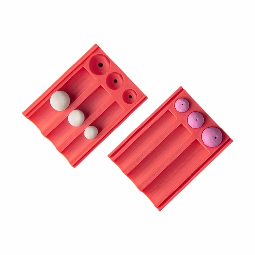 Портативная форма для катания бусин из полимерной глины