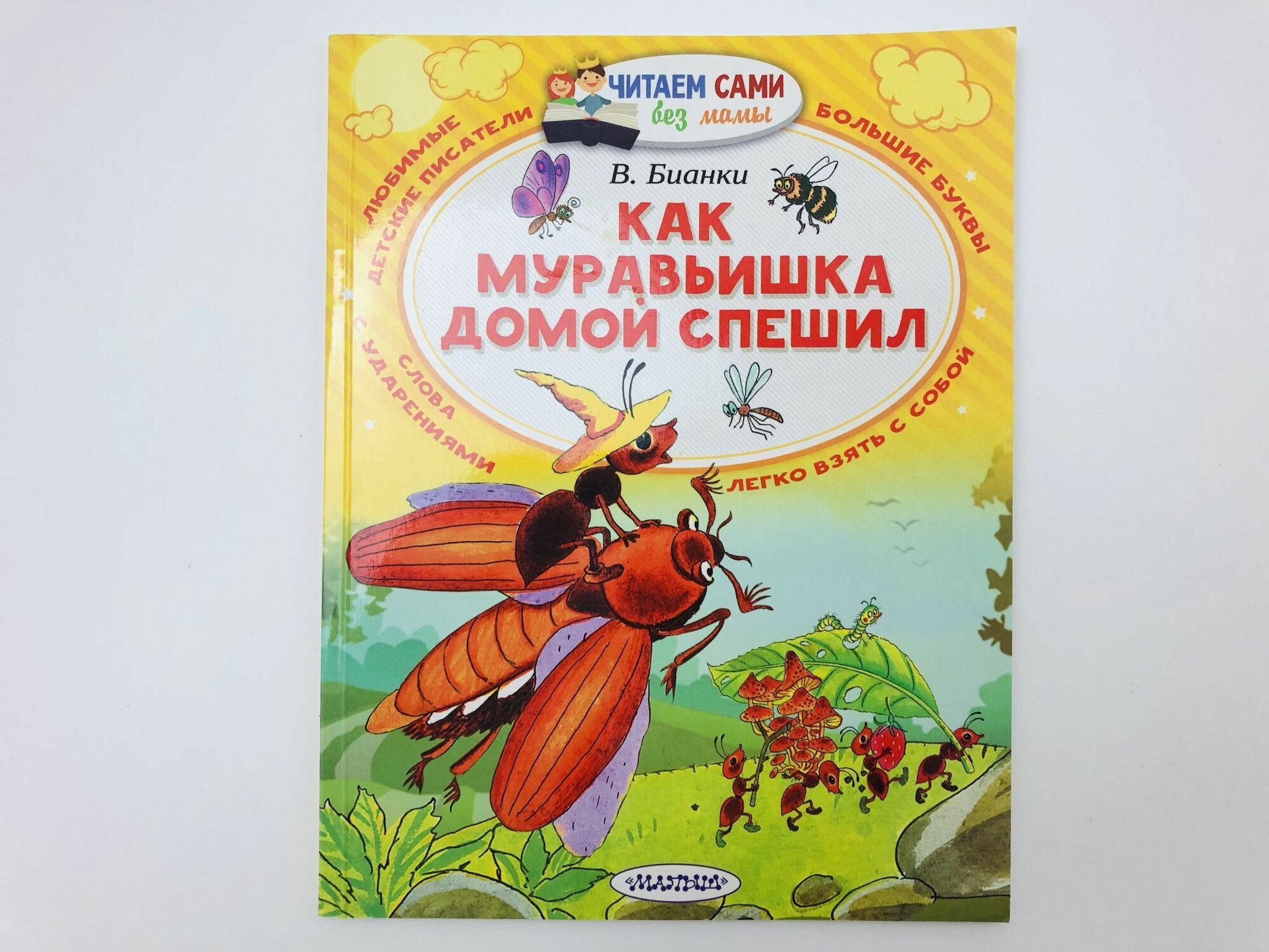 Как Муравьишка домой спешил. Сказки: Лис и мышонок. Первая охота. Кто чем поет. Сова. Лесной Колобок -Колючий Бок