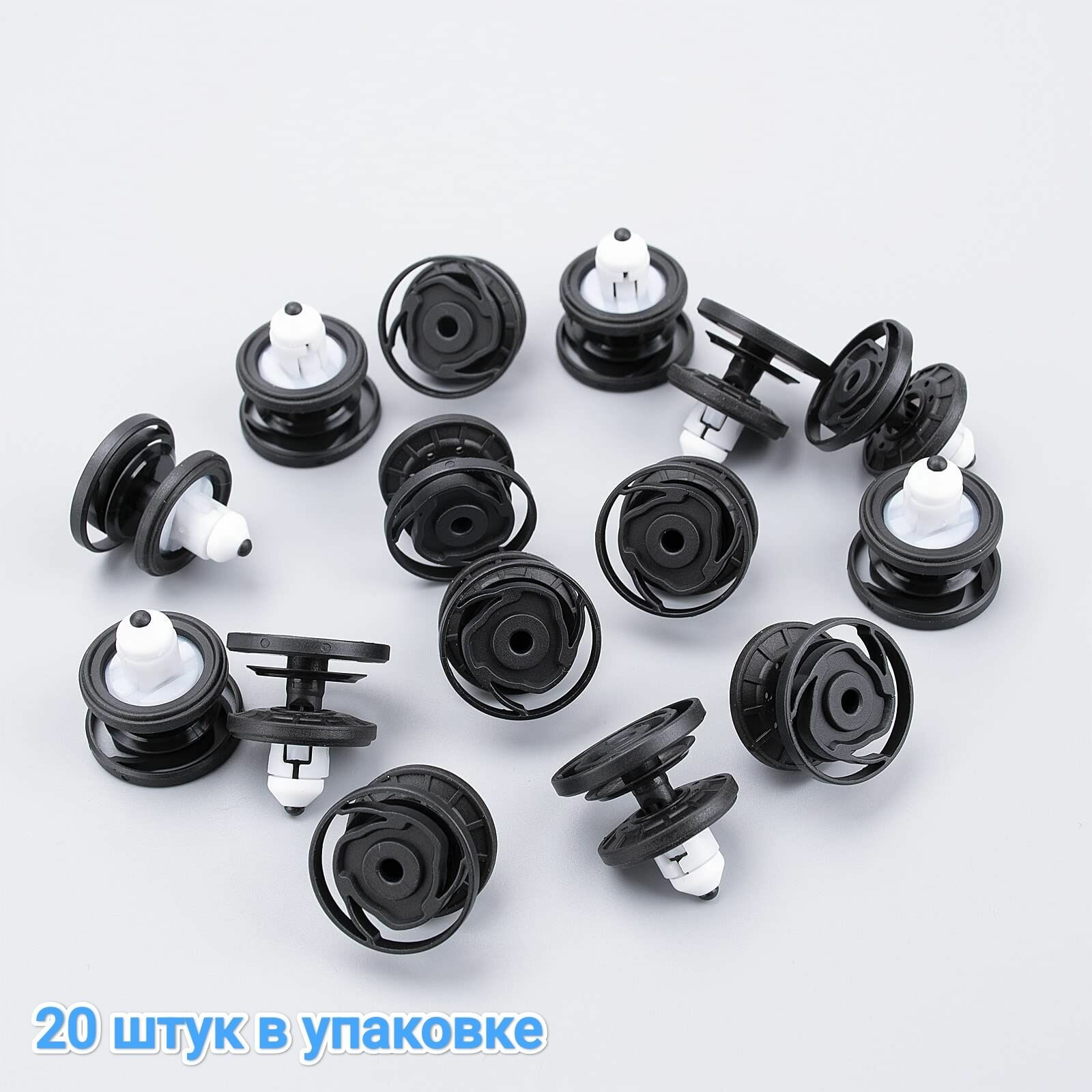 Клипсы крепления обшивки двери на Volkswagen Caddy