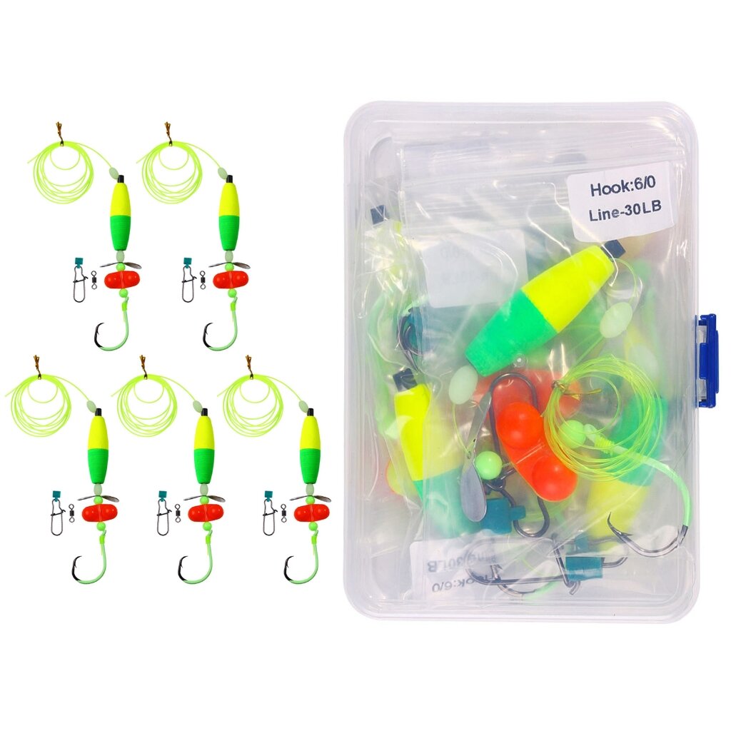 Набор оснасток для ловли сома