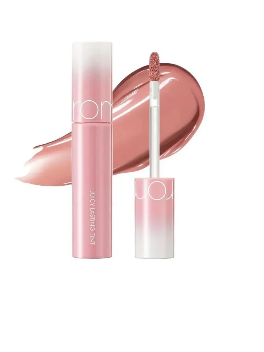 Тинт-блеск для губ Rom&Nd GLASTING COLOR GLOSS 38 BREEZE FIG, увлажняющий, кремовый