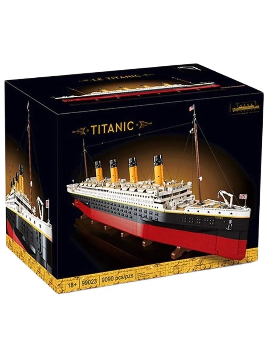 Конструктор "Титаник", 9090 деталей Уцененный товар