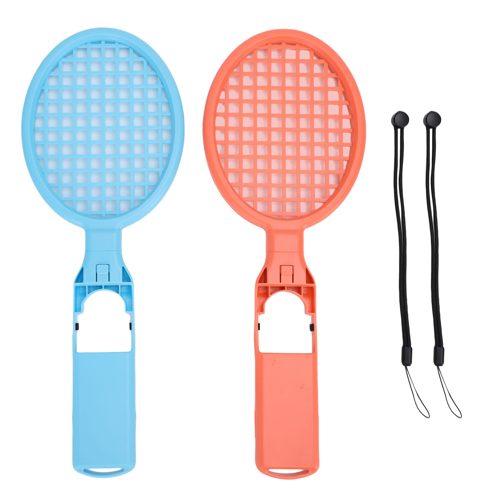 1 Pair Tennis Rackets Fit for Switch 2 Game Console Gaming Controller Hand Grip Holder Racket Kit