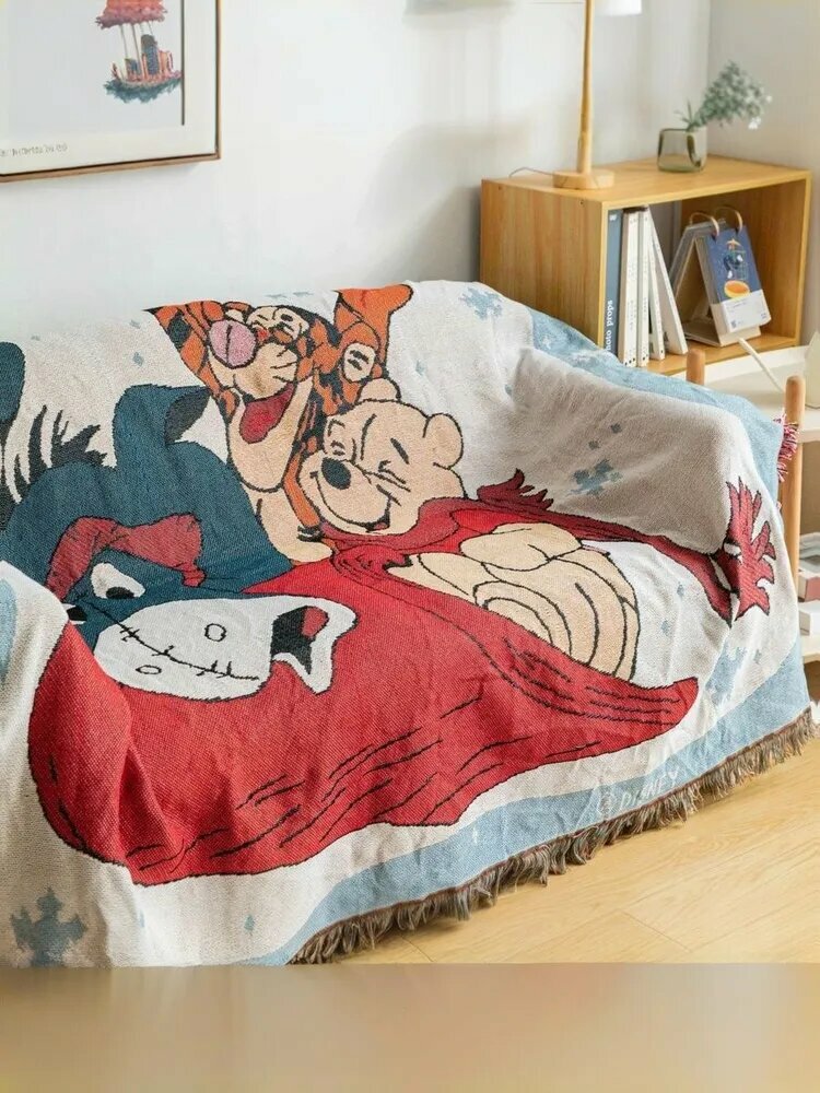 Плед-пончо , Полиэстер, 160 см х 130 см