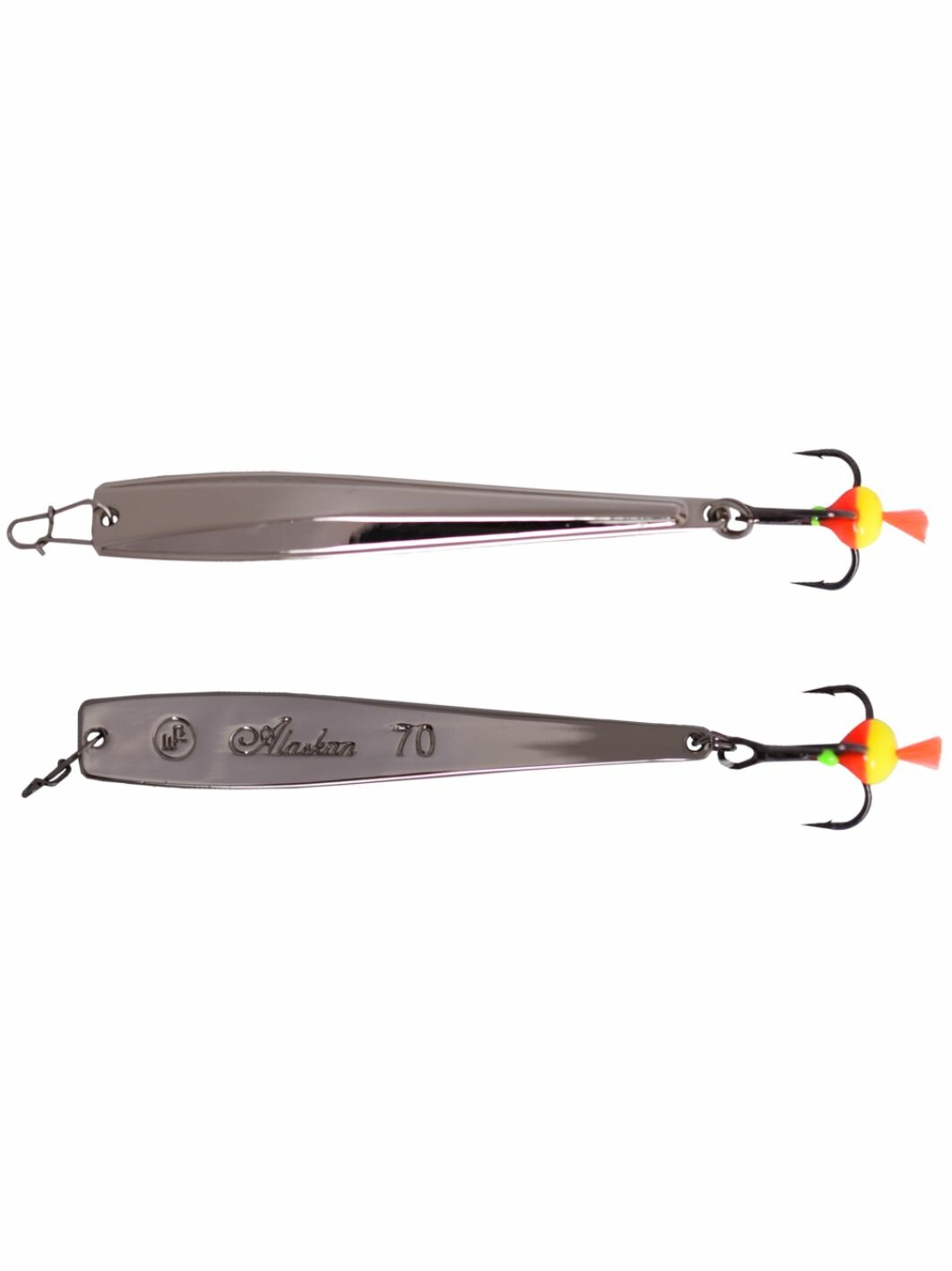 Блесна вертикальная ECOPRO Alaskan, 70 мм, 11 гр, цвет S