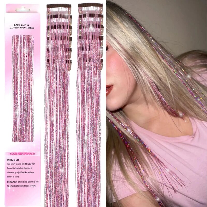 Синтетические волосы LUPU, 20 дюймов, 12 шт. 5