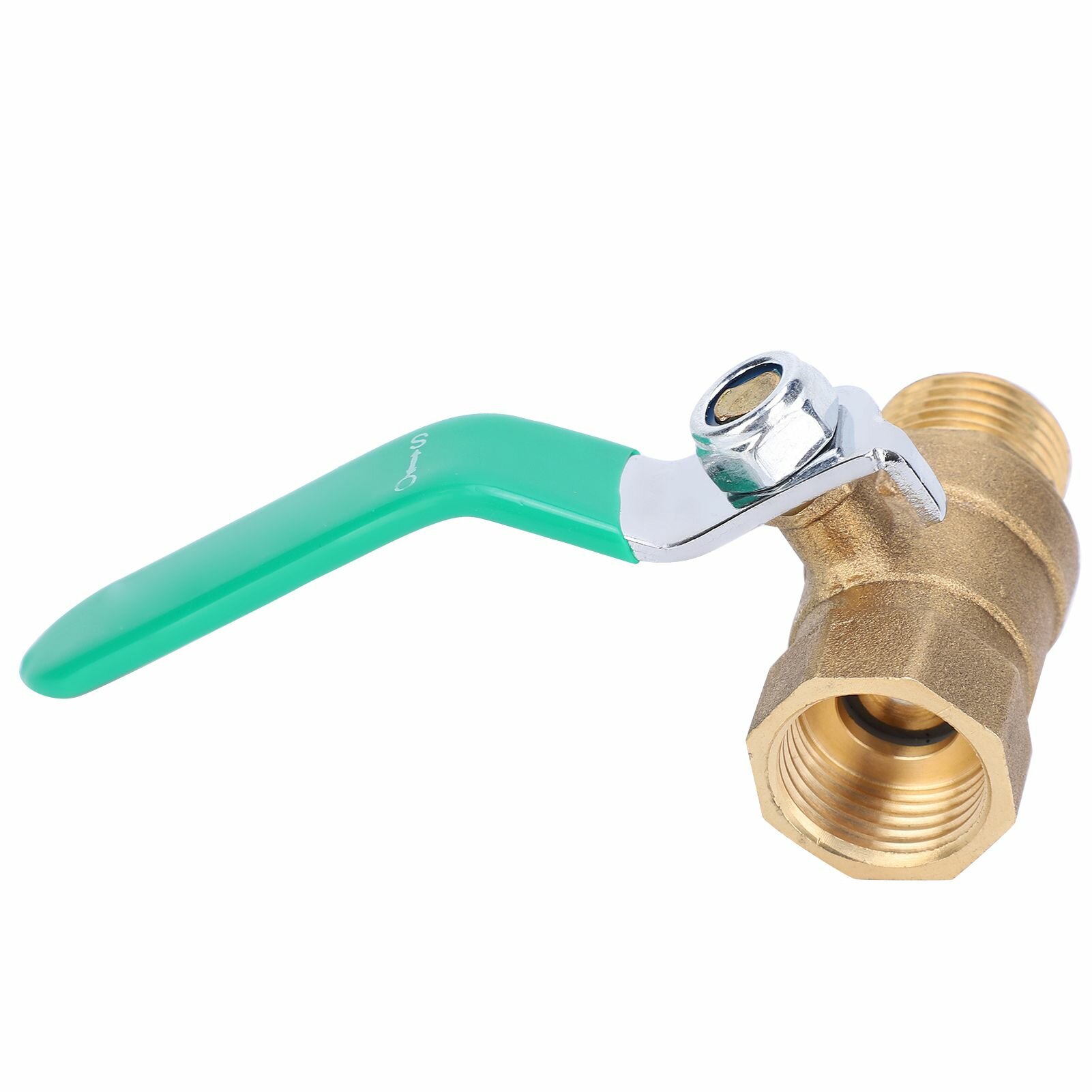 3 шт. 1/2 дюйма шаровой кран для водопроводных труб с внутренней и мужской резьбой, утолщенный латунный сливной выключатель