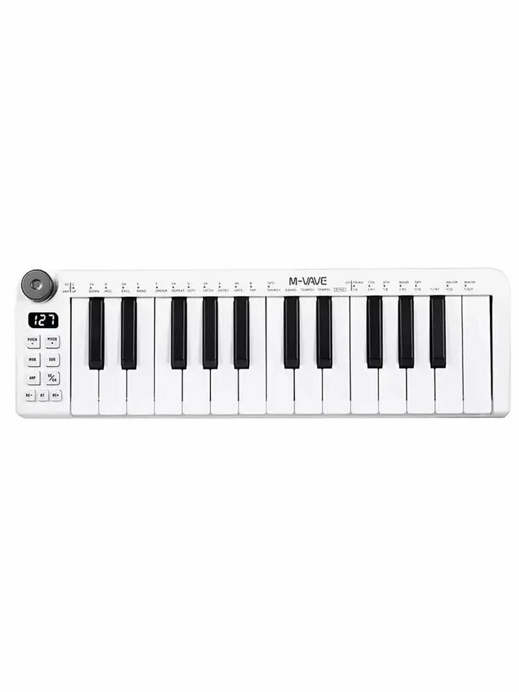 MIDI-клавиатура M-VAVE SMK-25, беспроводная, с Bluetooth, 25 клавиш