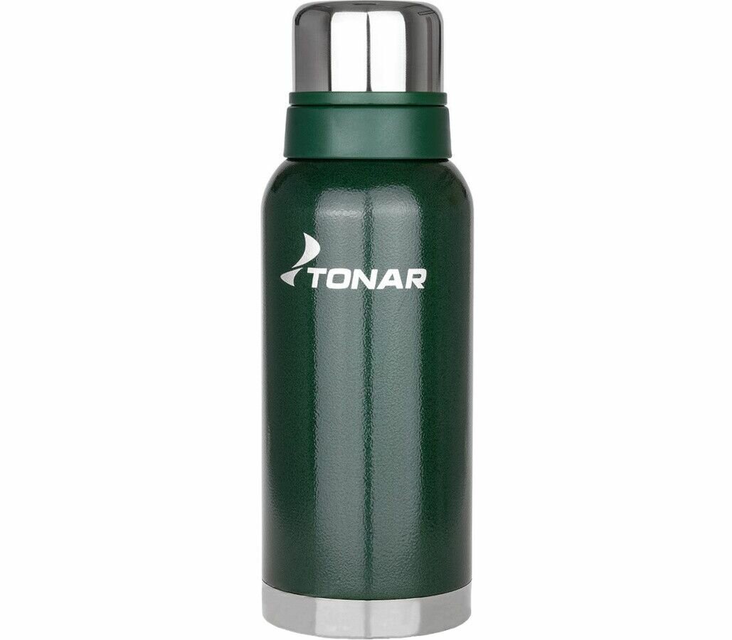Термос TONAR (HS. TM-058-G) 1200ML с ситечком зеленый (2 крышки-кружки)