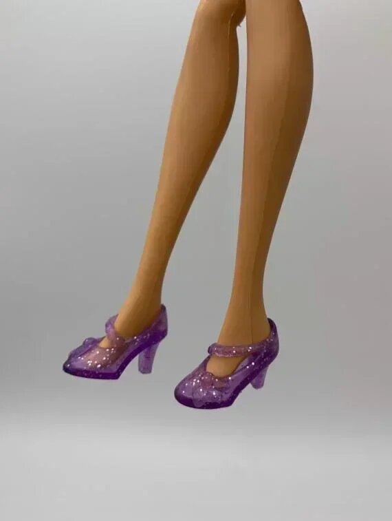 Пластиковые туфельки для кукол BBI888 KD14 left and right