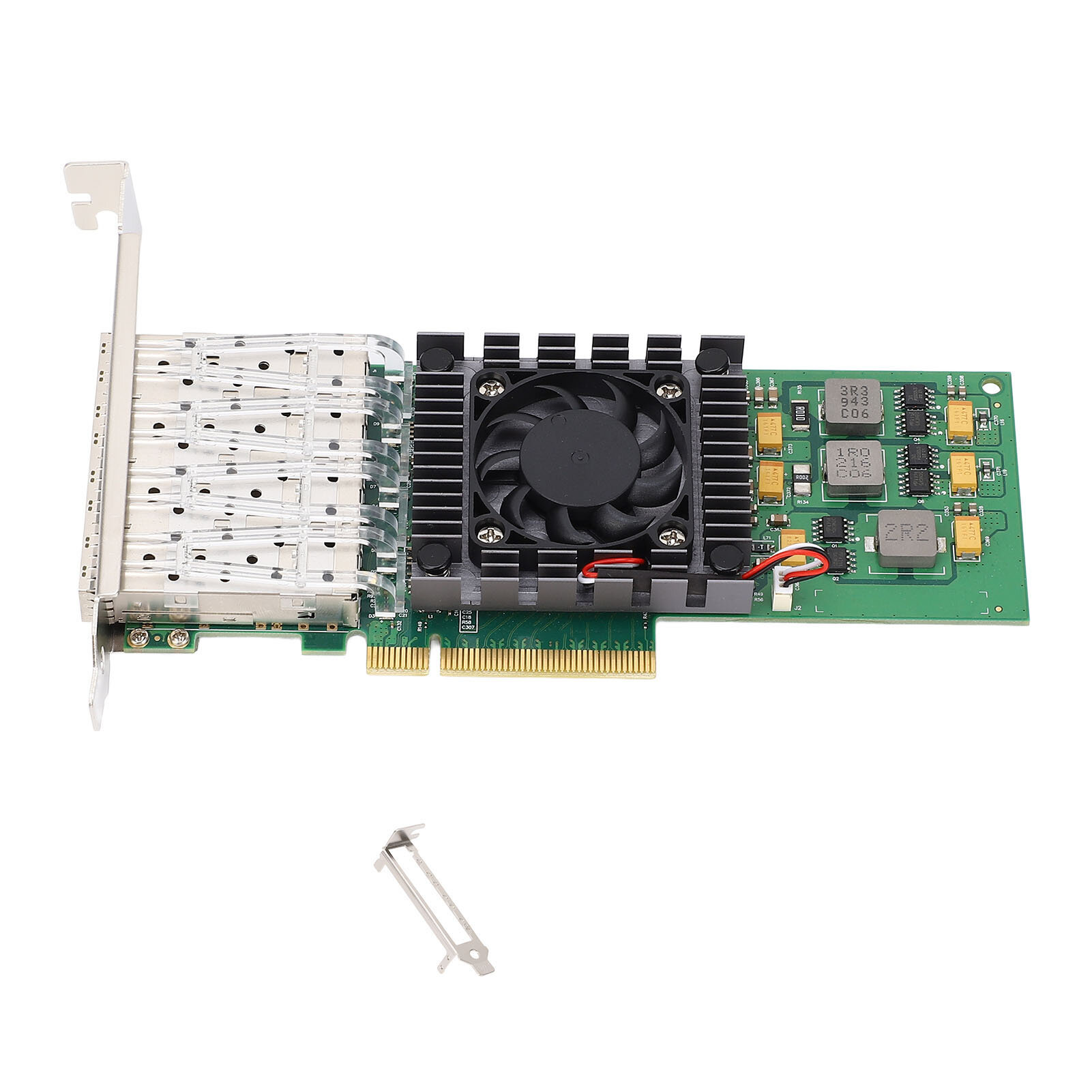 PCIe X8 Network Card for BCM57840 Chipset Quad SFP28 and LC Fiber Port 10 Gigabit Ethernet Server Adapter