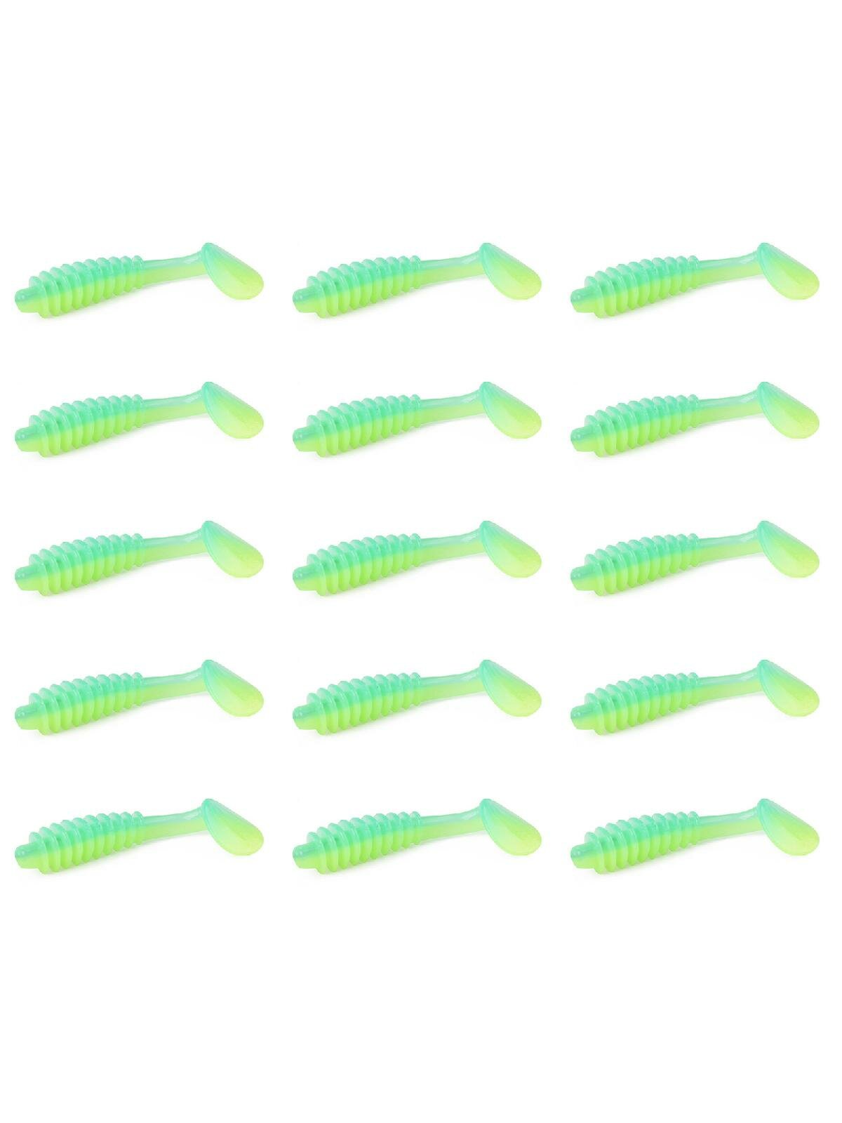 Мягкие рыболовные приманки с реалистичным покачиванием для пресной и соленой воды