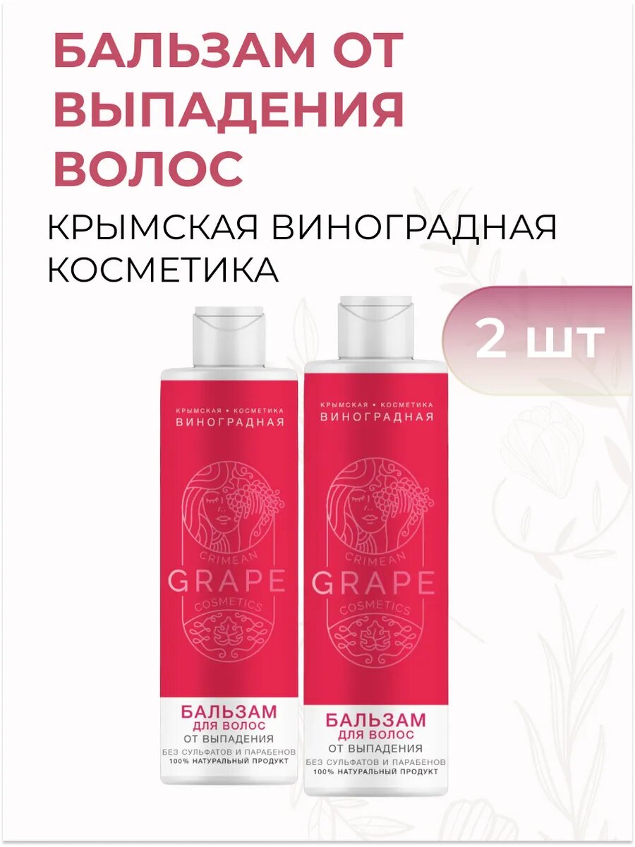 Бальзам против выпадения волос для роста локонов, 200 мл