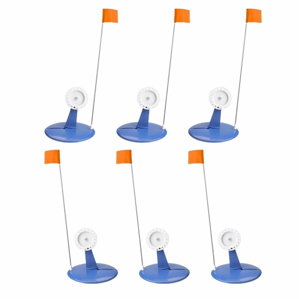 6 шт. флажков для зимней рыбалки, - Стиль 2