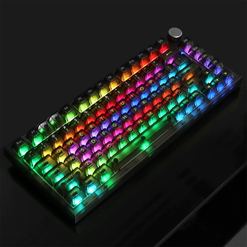 Магнитные кейкапы Made68pro Ice Crystal, прозрачные, с возможностью индивидуальной настройки, для OEM-клавиатур