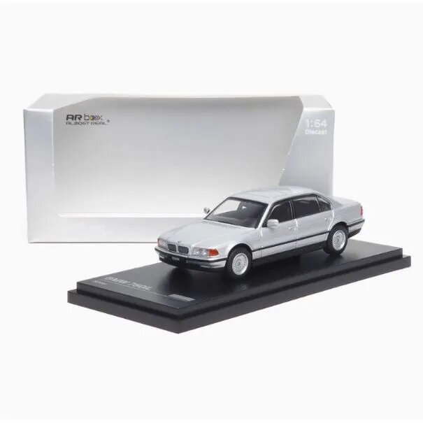Почти настоящий-AR 1/64 BMW 750iL E38 Модель автомобиля из дайкаста