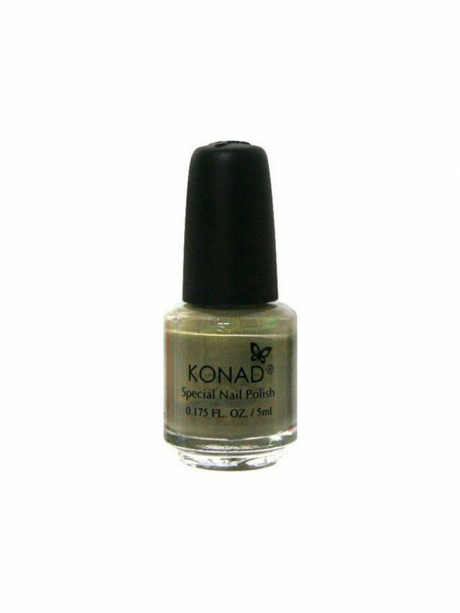 Konad, Лак для стемпинга Gray Pearl Хаки с перламутром 5 мл