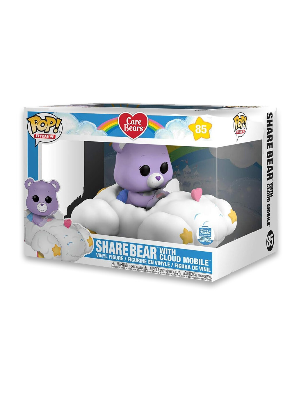 Фигурка Funko Bitty POP! Rides Care Bears Share Bear and Cloud Mobile