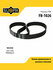Ремень ГРМ для MAZDA 323, 626, PREMACY / SUFIX FB-1026