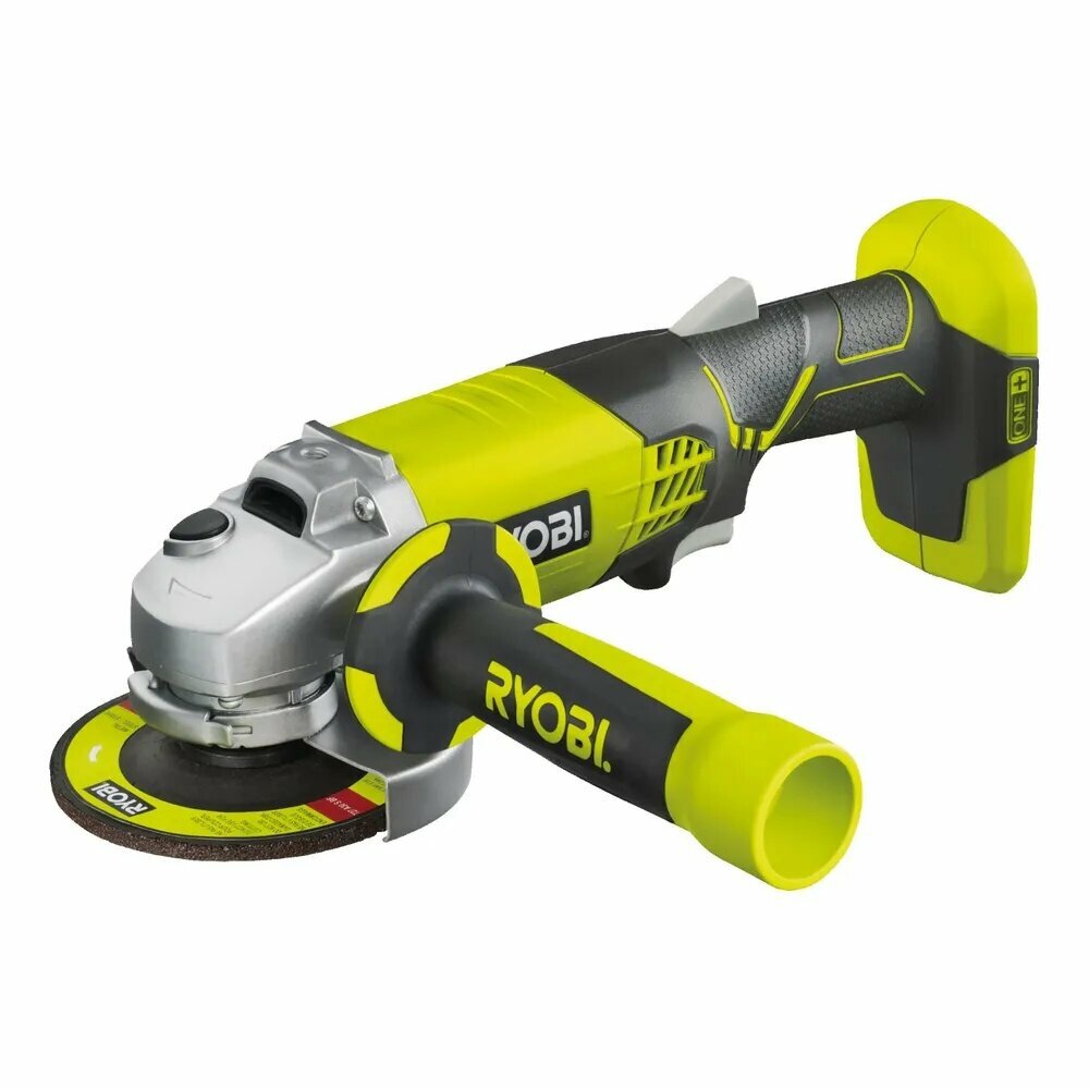 Аккумуляторная угловая шлифмашина Ryboi R18AG-0 ONE+, 18 В, 115 мм, 95 Нм, 7500 об/мин, M14, без АКБ и ЗУ, арт. 5133001903