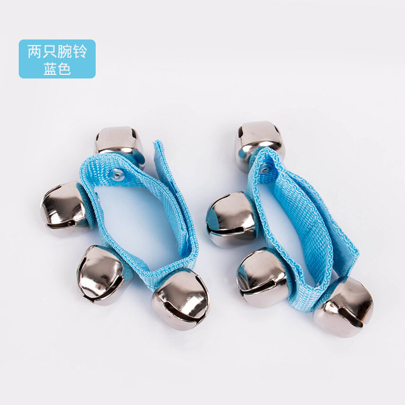 Наручный колокольчик, детский музыкальный инструмент Орфа, ручная погремушка, обучающие пособия для малышей, реквизит