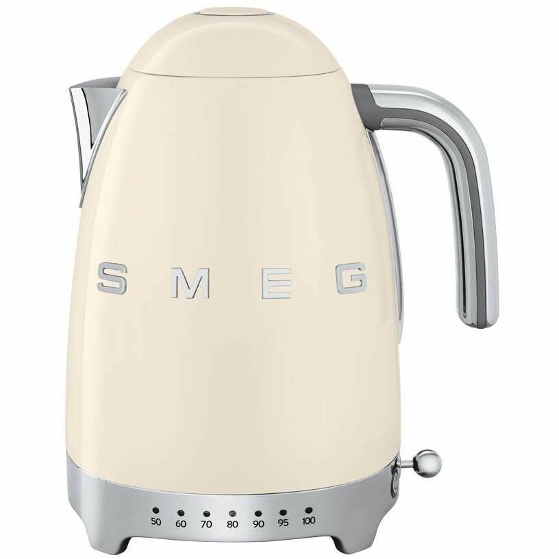 Чайник электрический Smeg Bollitore Elettrico 50's Style Panna KLF04CREU